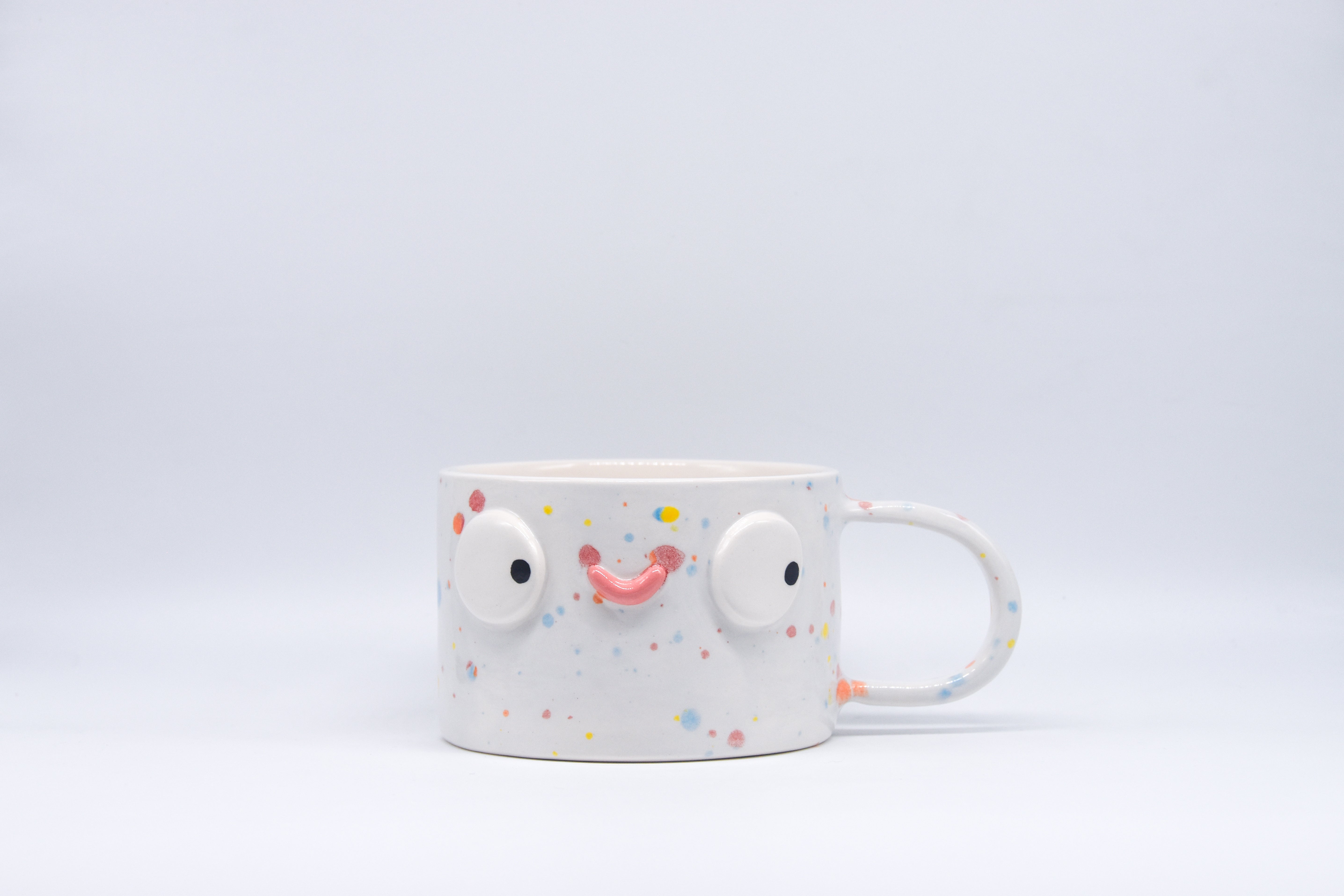 Handmade Ceramic Stoneware Mug with Funfetti Glaze, Original Gift ...