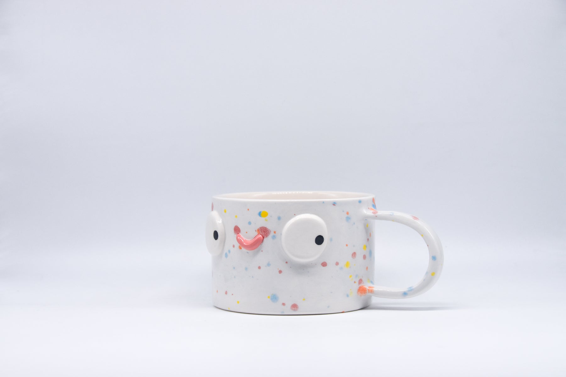 Handmade Ceramic Stoneware Mug with Funfetti Glaze, Original Gift ...